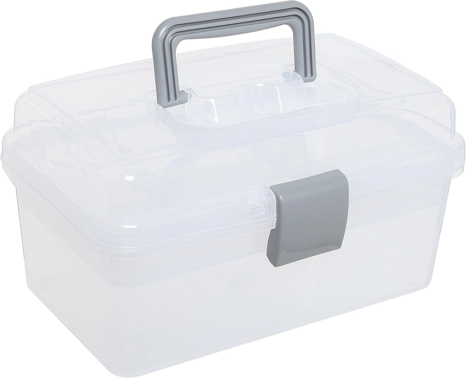 Effortless Crafting, Clear Plastic Organizer with Latch Lock and ...