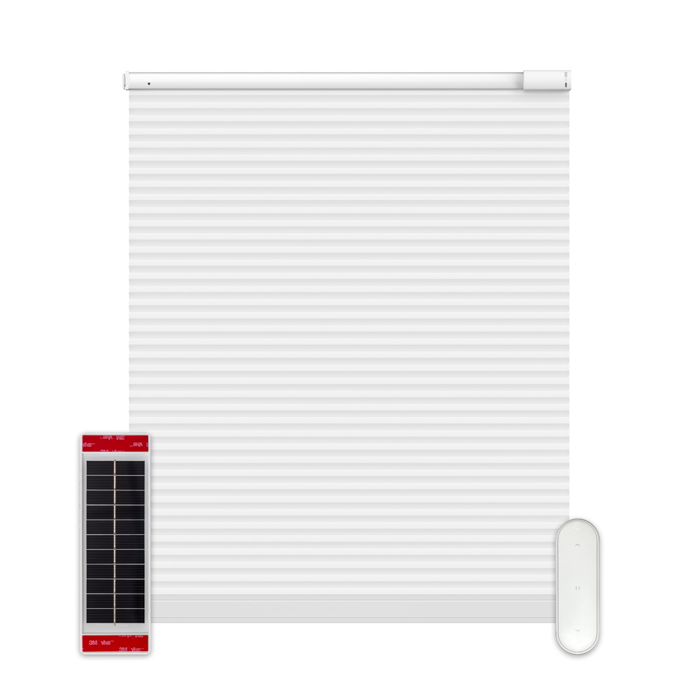 Effortless Daylight Management: Solar Powered Motorized Cellular Shades ...