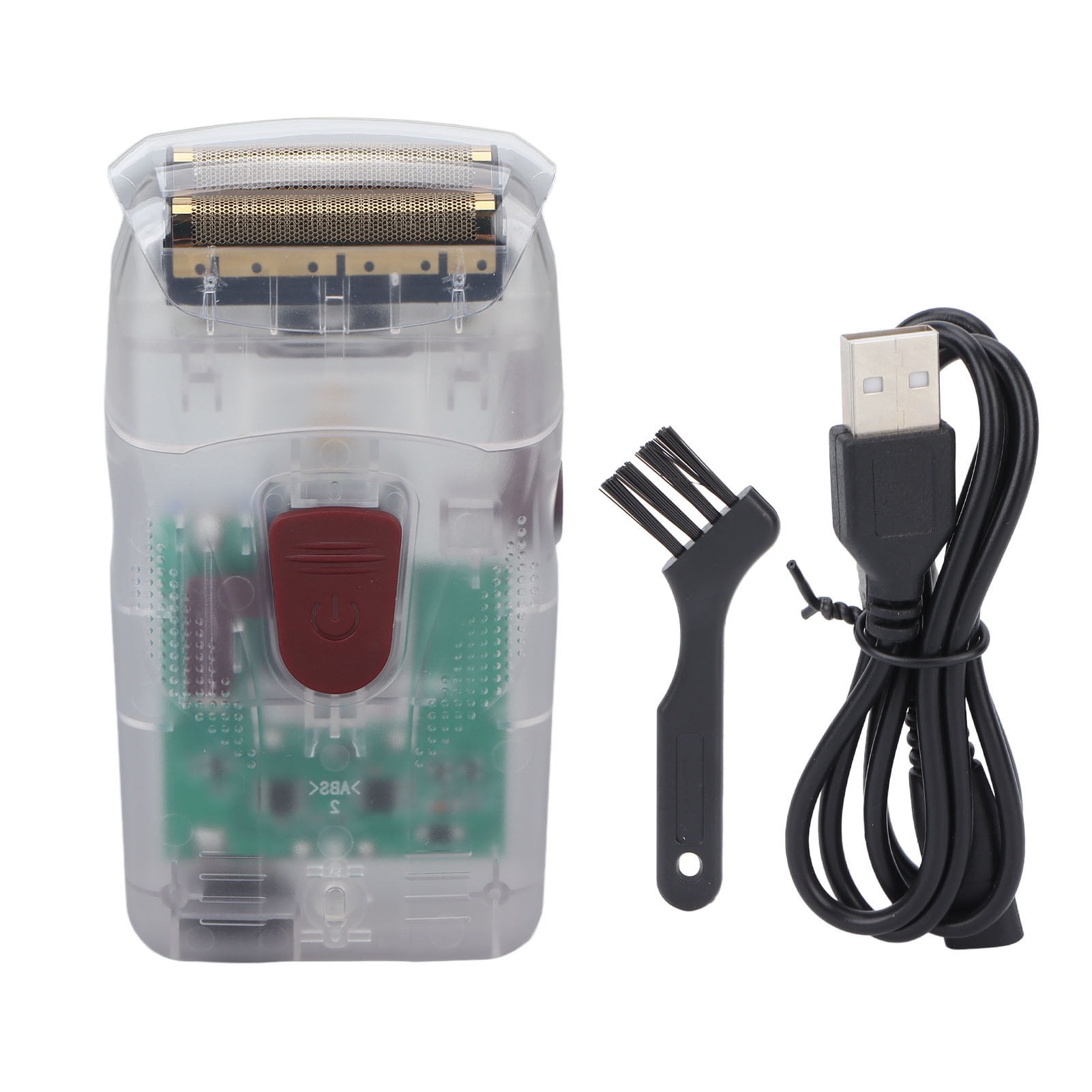 Effortless Grooming Solution, Quiet Powerful Motor Shaver, Detachable ...