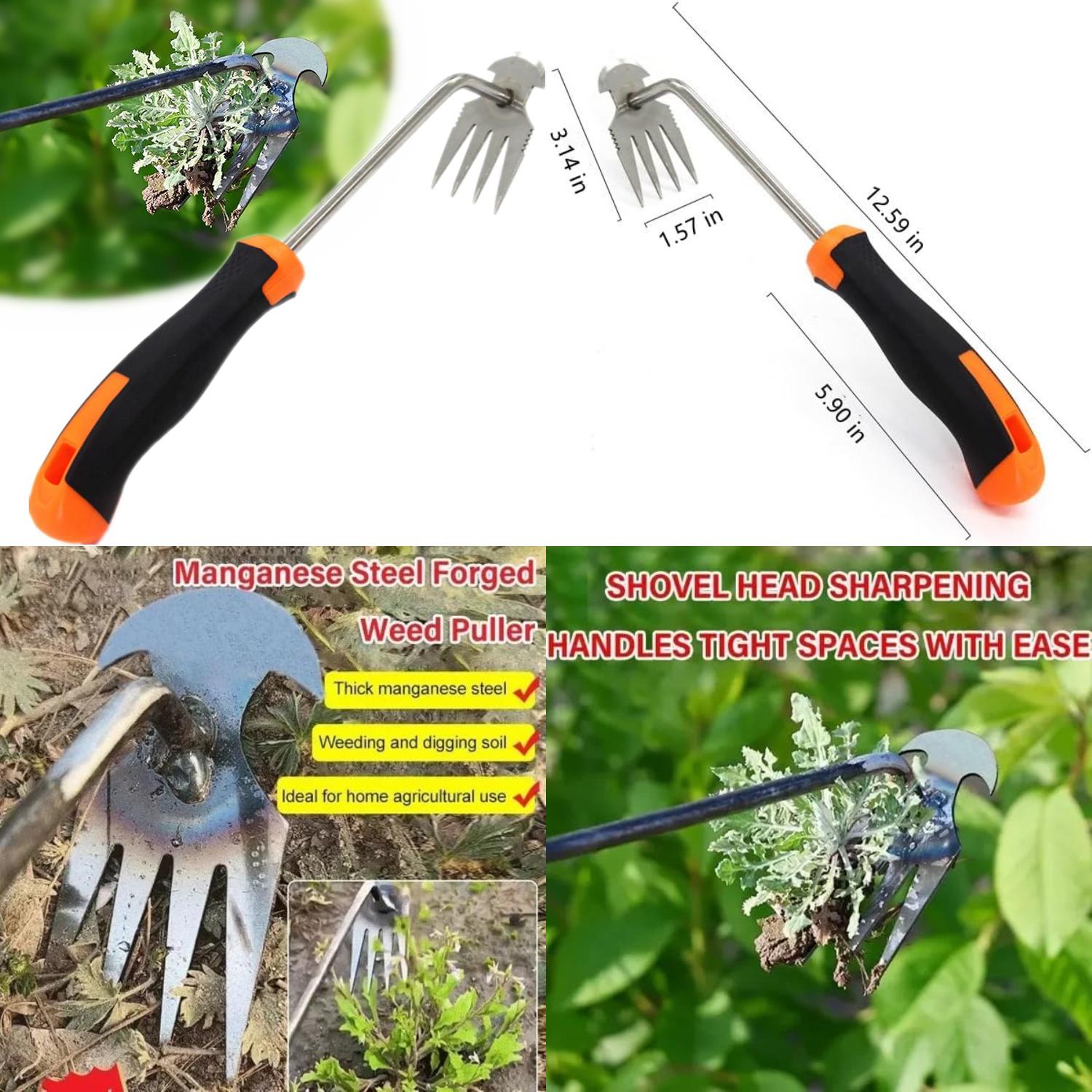 Effortless and Precise Ultimate Heavy Duty Premium Hand Weeder with ...