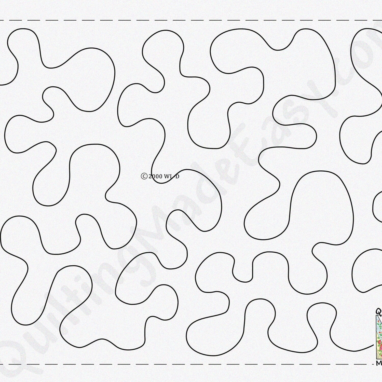 Effortless Stipples Large Stencil: Simplify Your Quilting - Perfect for ...