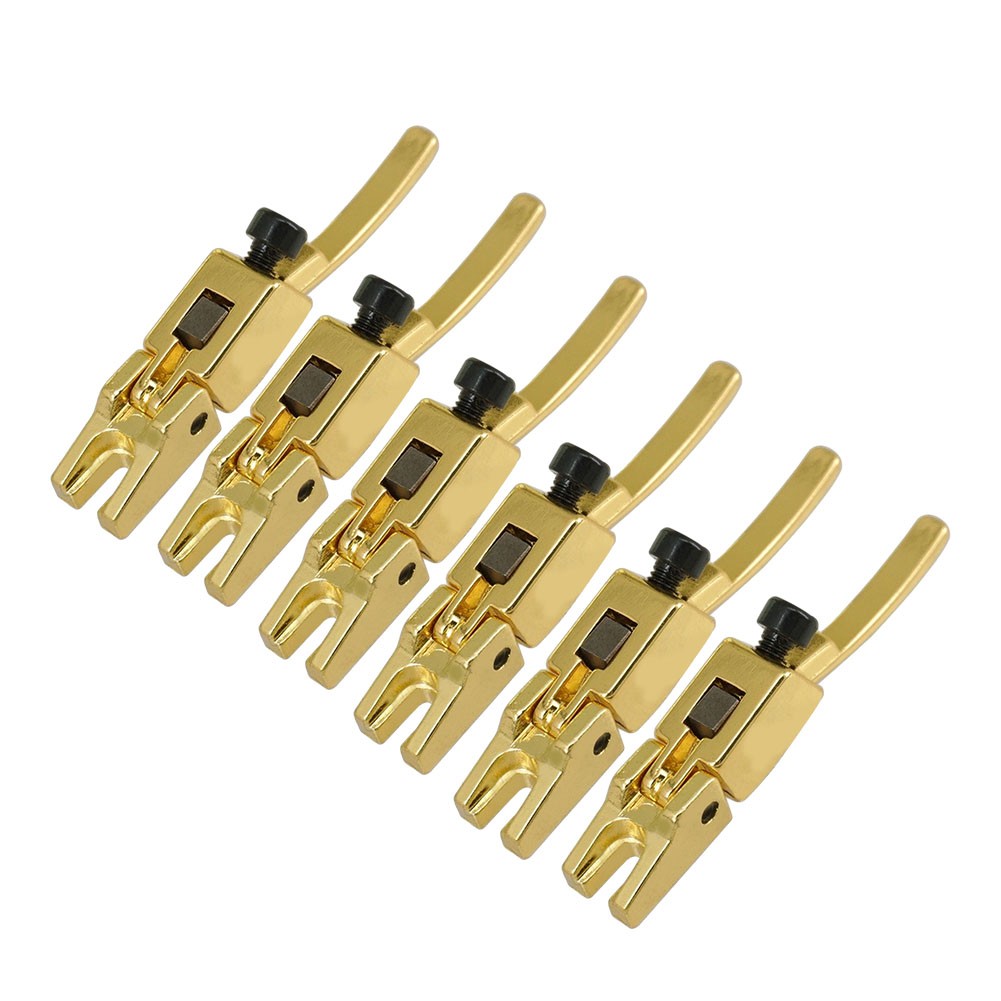 Effortless String Locking With Vintage Tremolo Bridge Saddles Set Of 6 ...