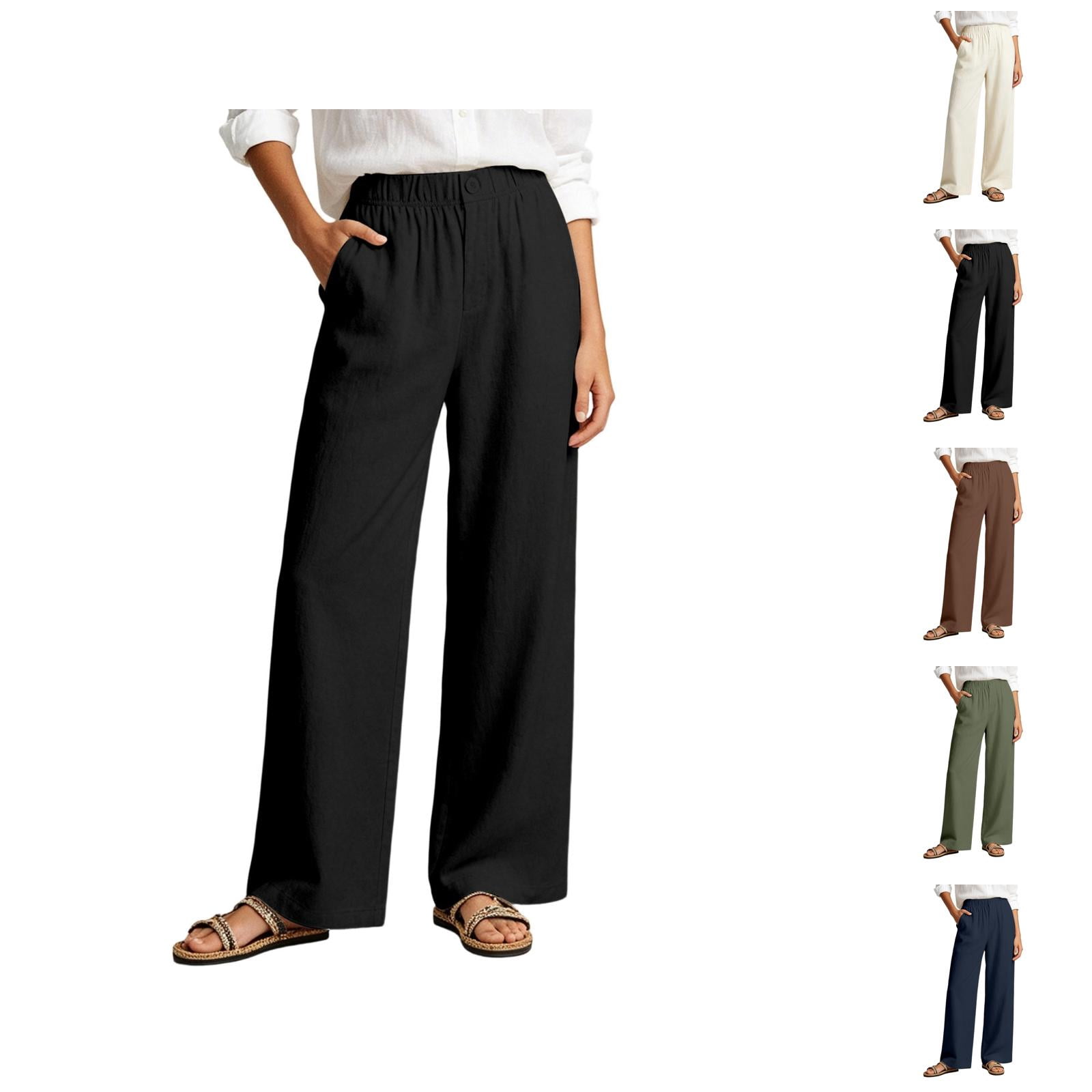 Effortless Summer Casual Straight Lit Pants For Everyday Wear ...