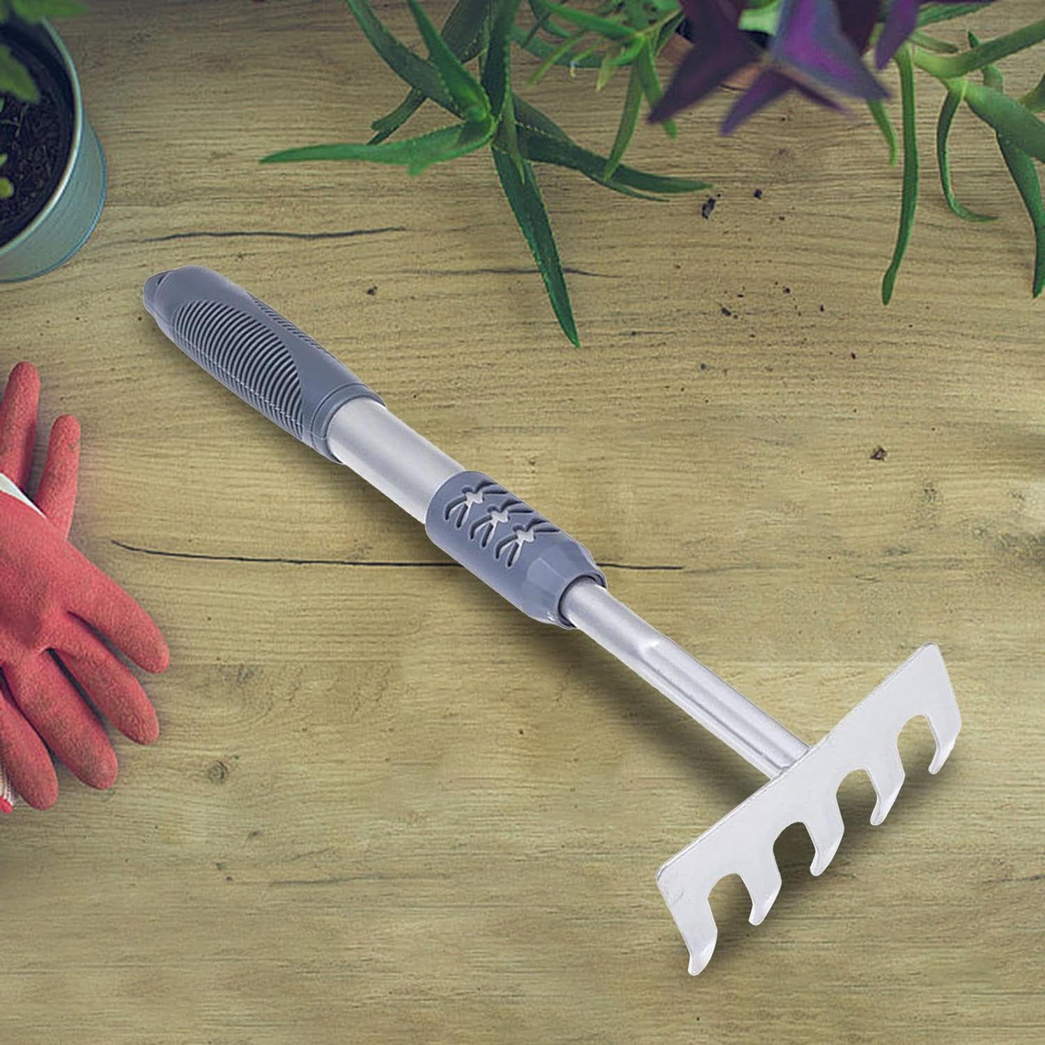 Effortless Weeding made Easy with Ergonomic Heavy Duty Steel Hand Tools ...