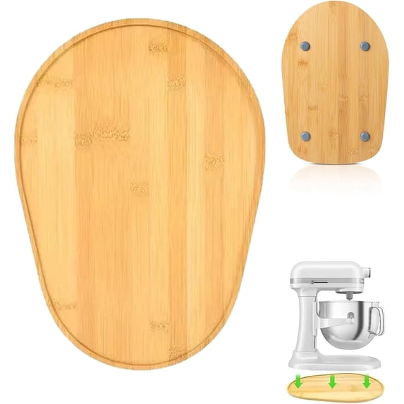 Effortless Wooden Mixer Sliding Tray, Moving Mat for Mixer, Vertical ...