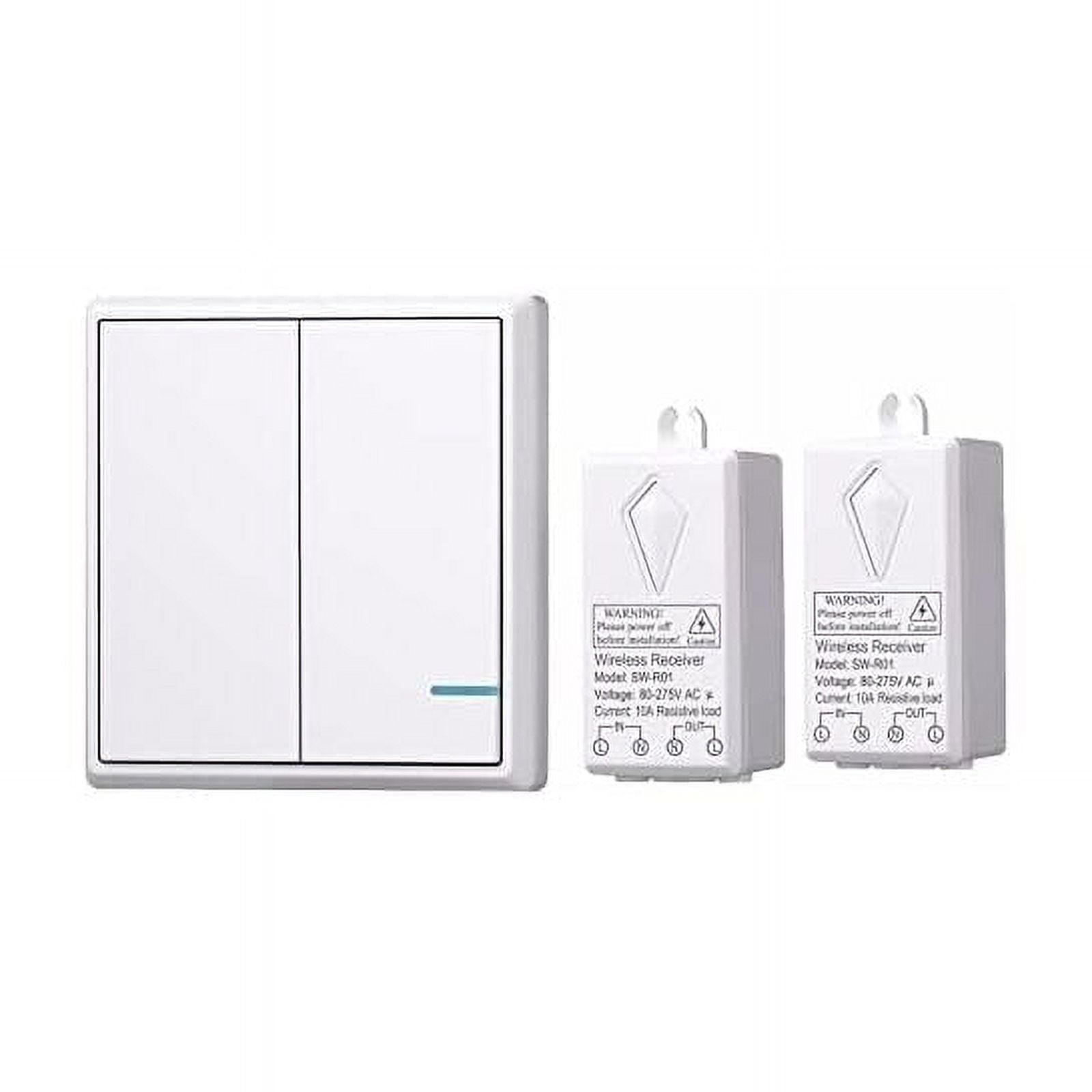 Effortlessly Chic Wireless Light Switch Set, Control Your Lights with ...