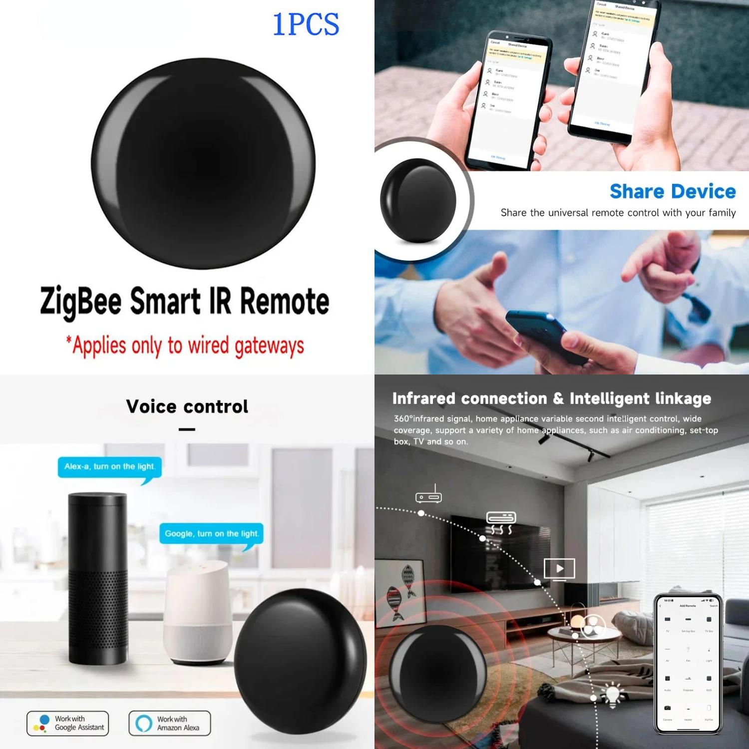Effortlessly Control Your Air Conditioner with this Smart Zigbee IR ...