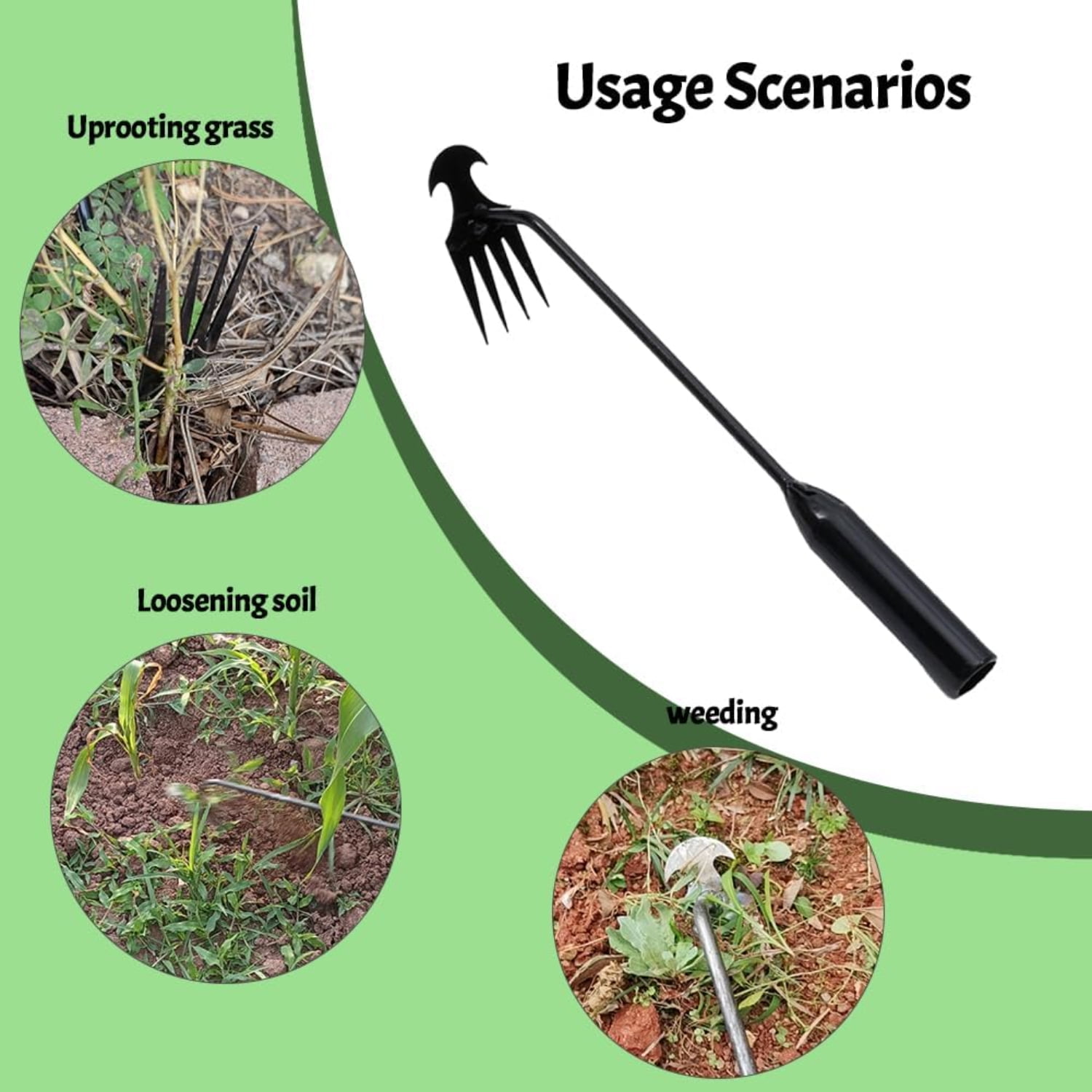 Effortlessly weed small plants with this lightweight portable garden ...