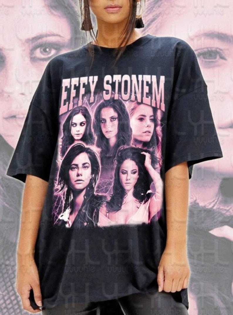 Effy Stonem Shirt, Effy Stonem Printed Graphic Tee, Effy Stonem Kaya ...