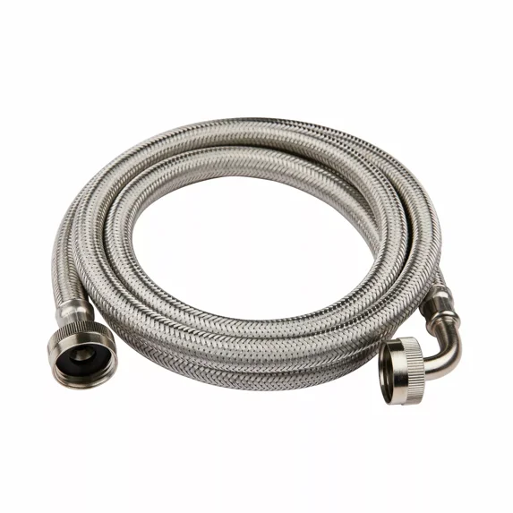 Efield 5-Ft Length Washing Machine Hose With 90 Degree Elbow, Hot Or ...