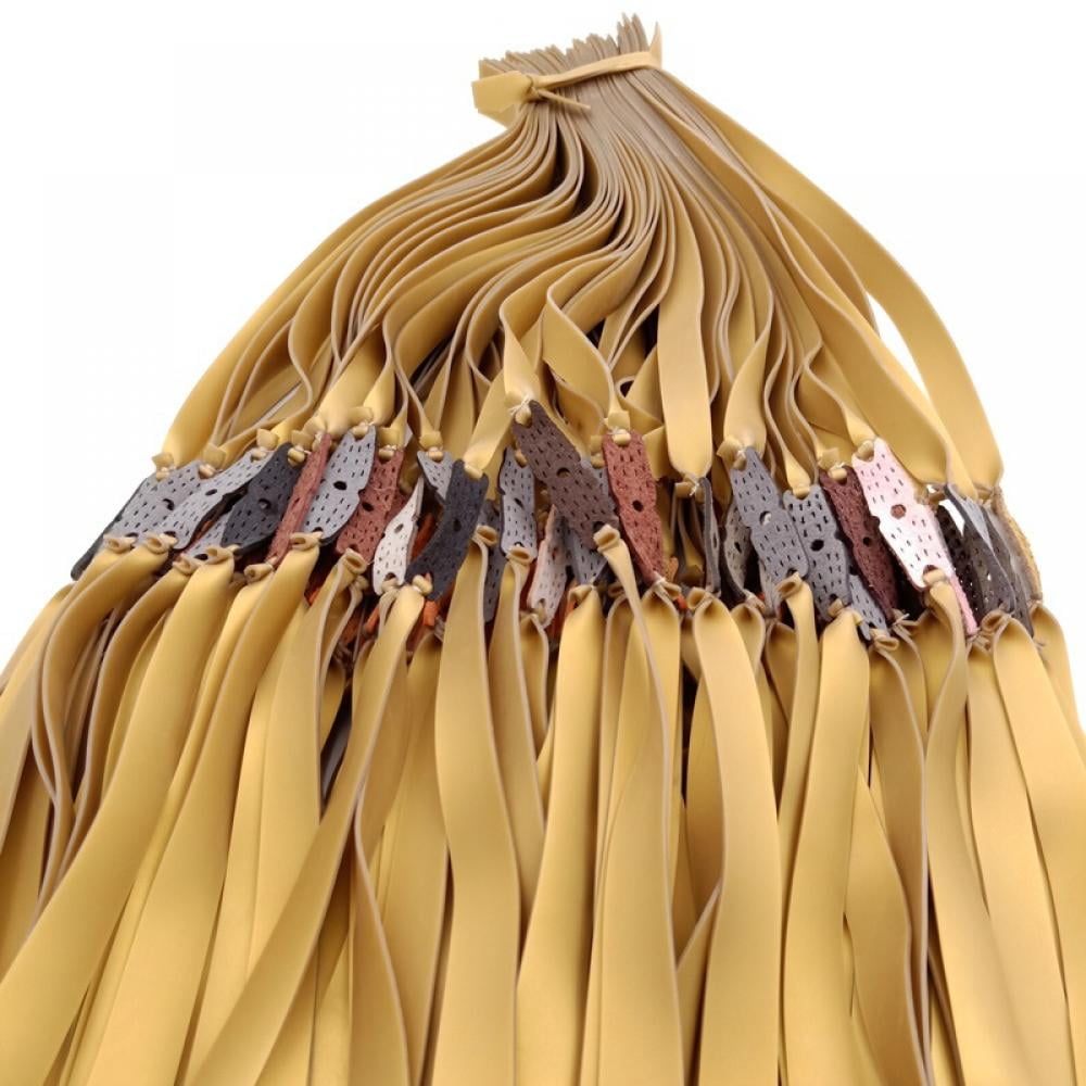 Efinny Flat Rubber Slingshot Bands, Gold, 10 Piece Pack - Walmart.com