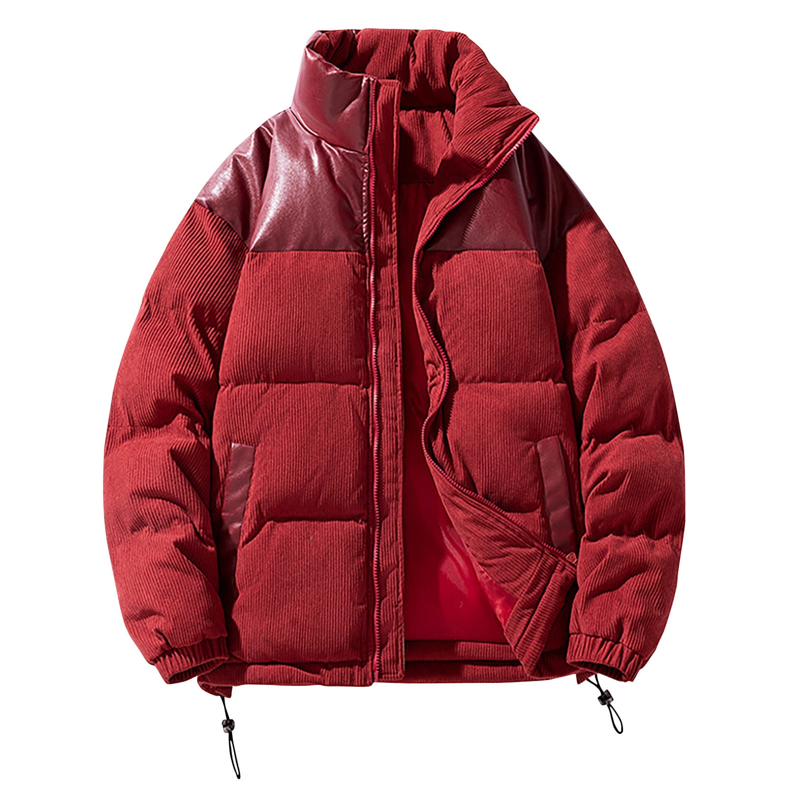 Efngkp Men's Trench Coat Long Medium Length Coat Regular Fit Trench ...