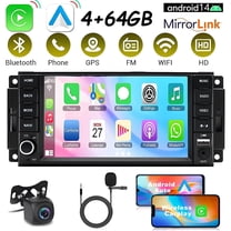 Eforcase Universal Car Stereo Radio for Jeep Dodge Chrysler with ...