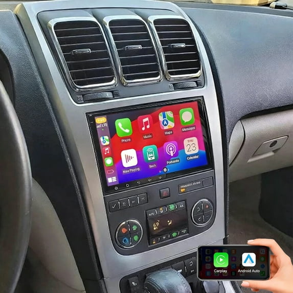 Eforcase Android 13 Car Radio for GMC Acadia 2008-2012, 8" IPS Touch ...