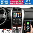 Eforcase Android 13 for Suzuki Grand Vitara 2005-2015 Car Stereo Radio ...