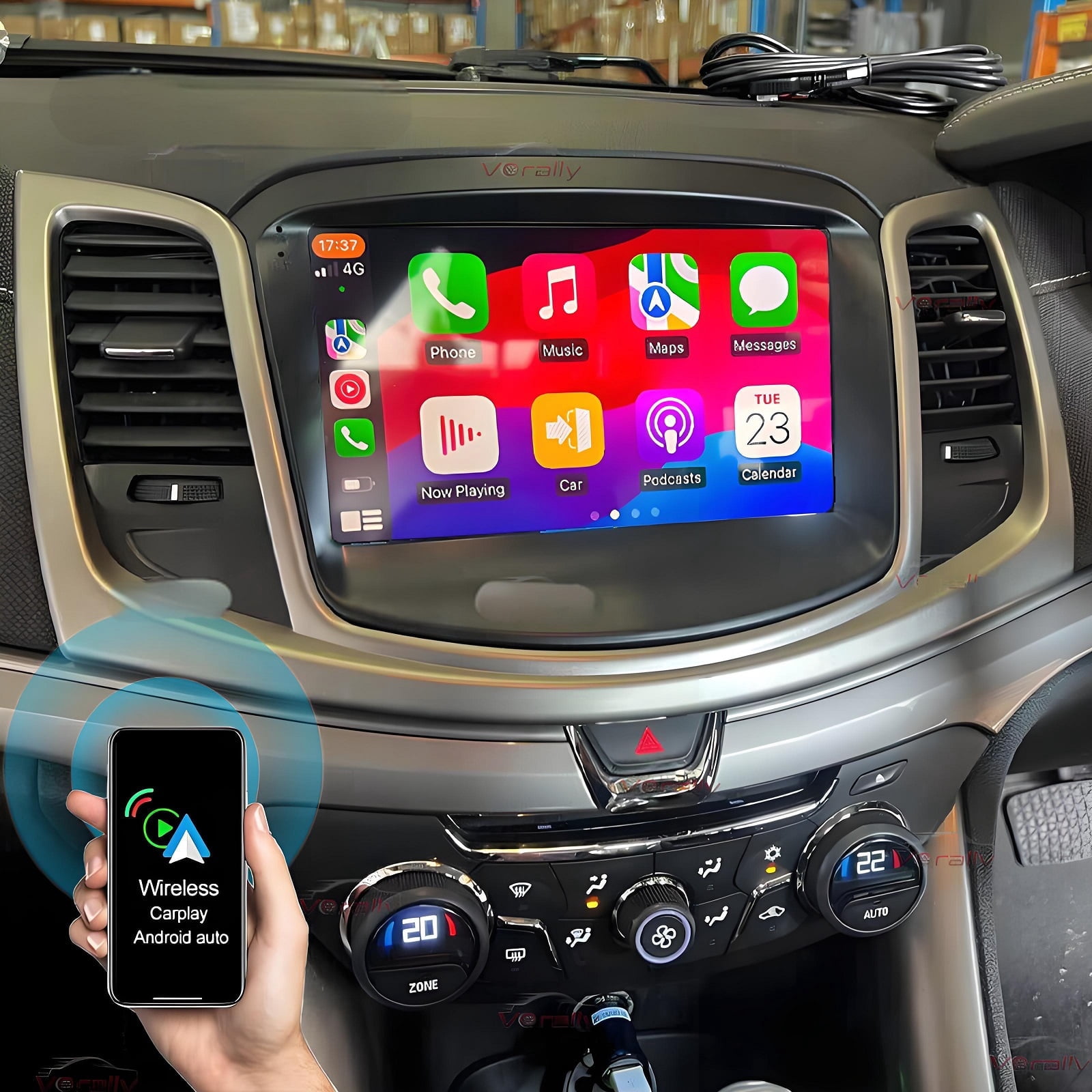 Eforcase Android 14 Radio for Chevy Chevrolet Caprice PPV 2014-2017 ...