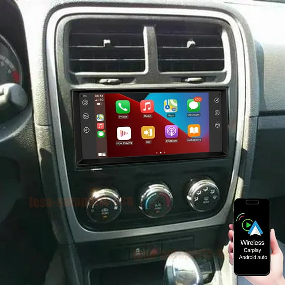 Eforcase Car Radio for Dodge Caliber 2009-2011, 7 inch Android 13 Touch ...