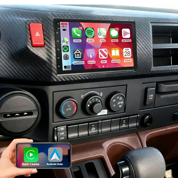 Eforcase Car Radio for Hino L6 L7 L8 2021-2025 with Wireless Carplay ...