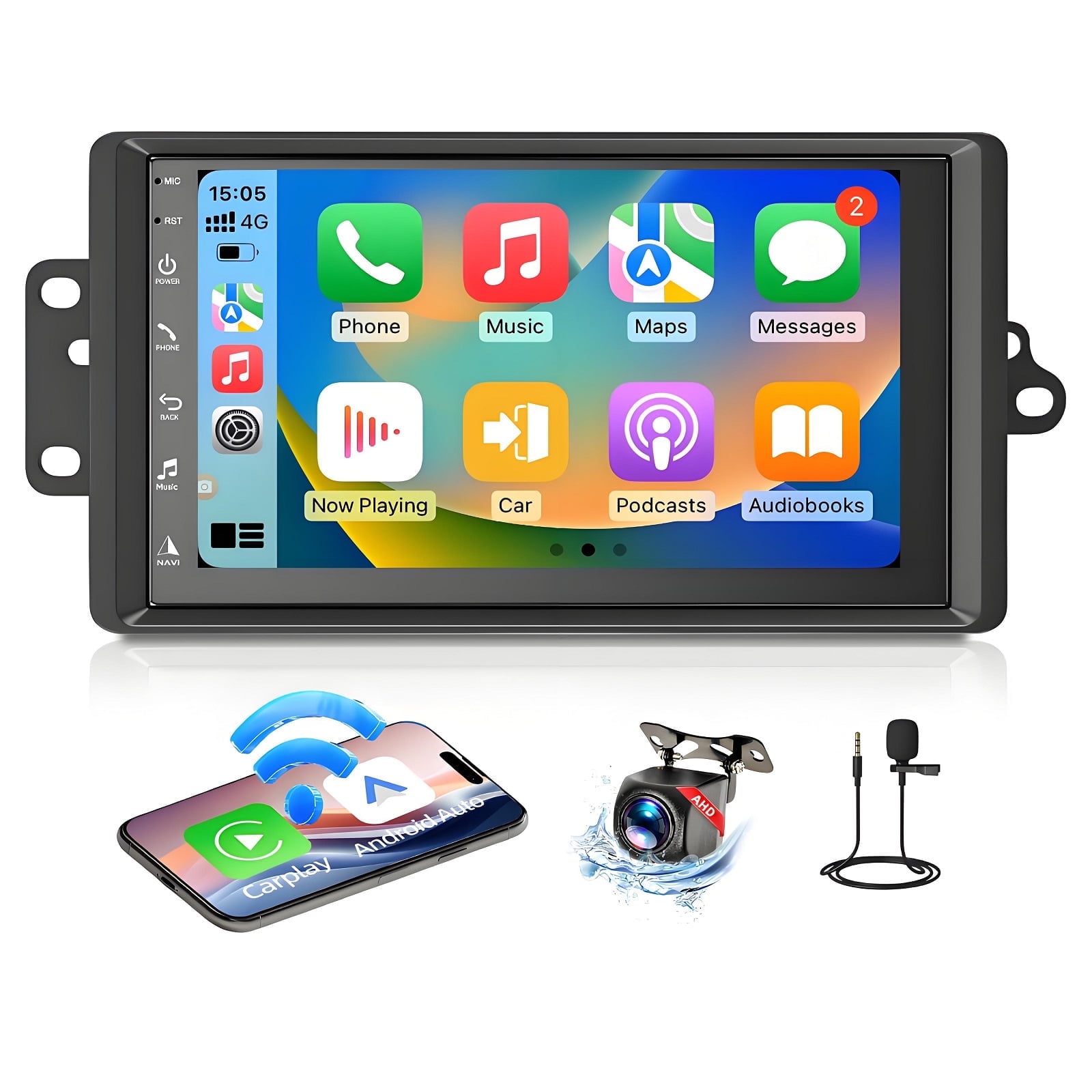 Eforcase Car Stereo Radio for Chevy Chevrolet Silverado 1500, Colorado ...