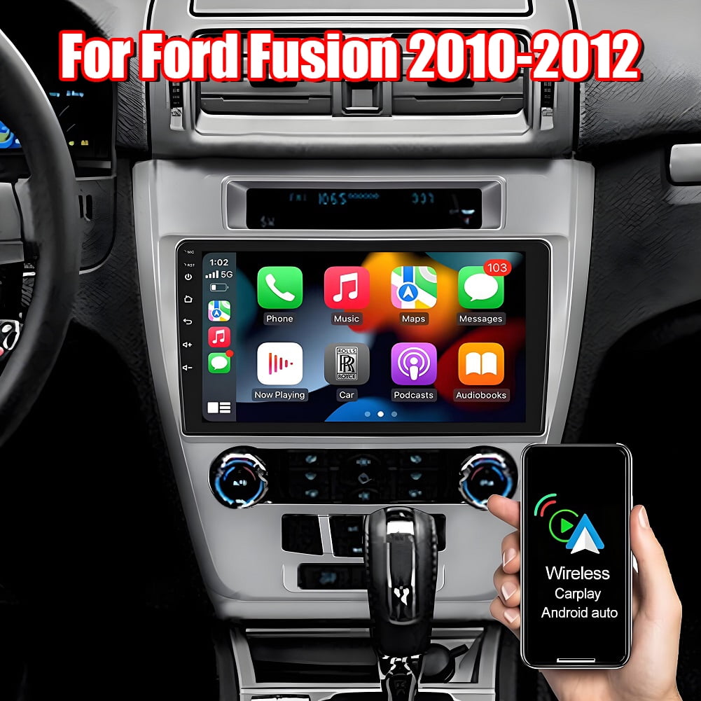 Eforcase Radio for Ford Fusion 2010-2012 Touch Screen, 10.1 Inch ...