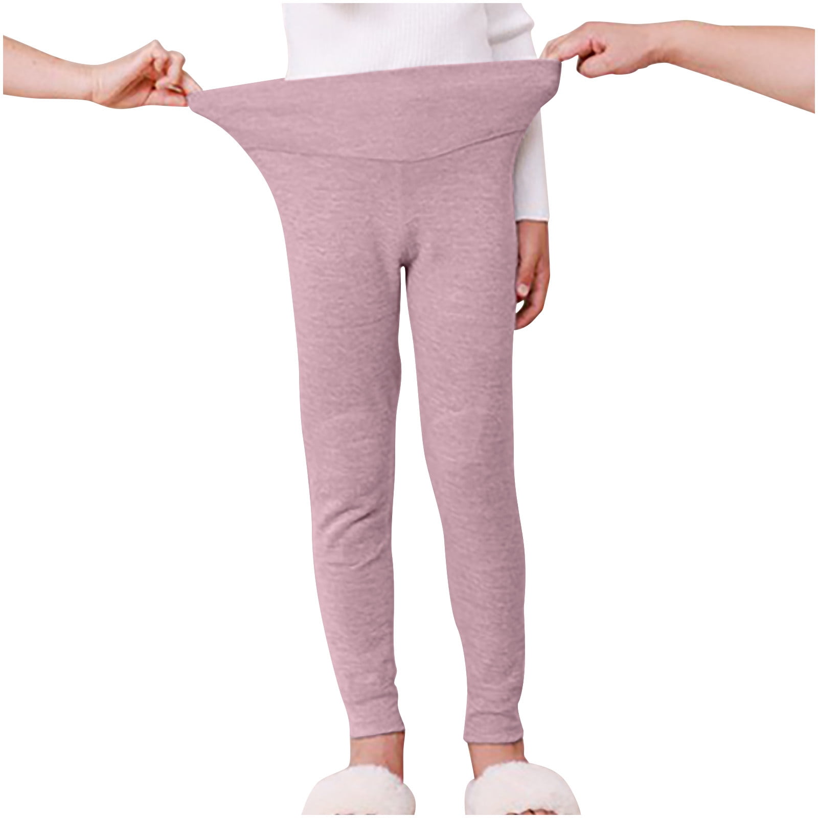 Efsteb Children's Kids Girls High Waist Home Pants Casual Solid Color ...