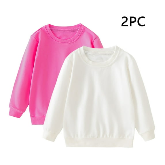 Efsteb Girls Sweatshirts Boys Shirts Soft Casual Comfy Cotton ...