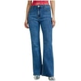 Efsteb Jeans For Women Button Zipper Pockets Denim Pants Trousers Pants