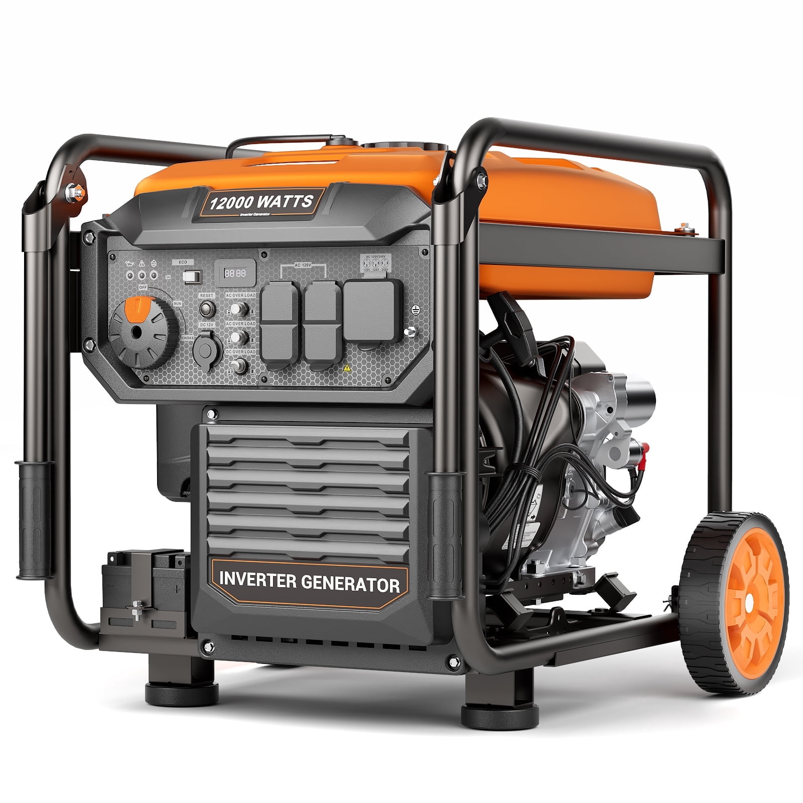 Efurden 12000-Watt Inverter Generator, Portable Generator Gas Powered ...