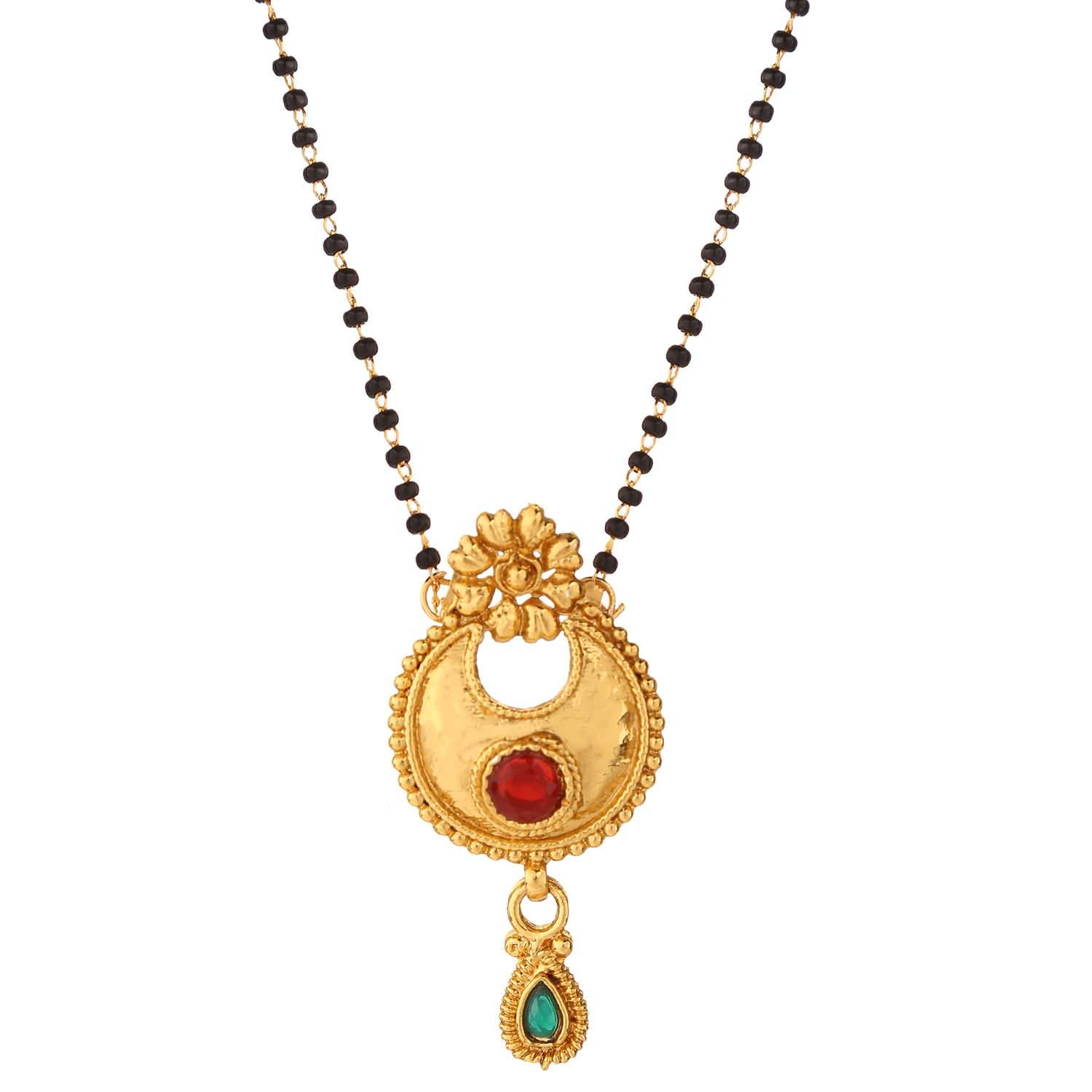 Efulgenz Indian Bollywood Traditional Gold Plated Ruby Emerald/Color CZ ...