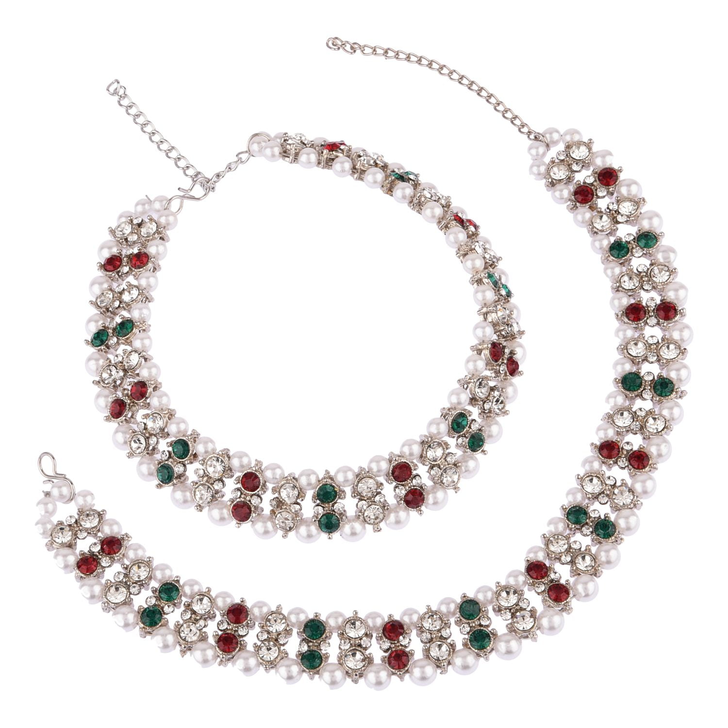 Efulgenz Indian Jewelry Boho Crystal Anklets Barefoot Sandals Ankle ...