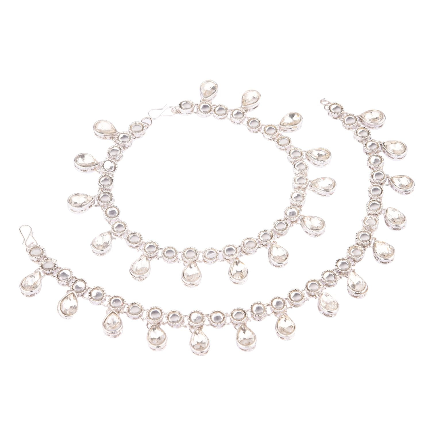 Efulgenz Indian Jewelry Boho Crystal Anklets Barefoot Sandals Ankle ...