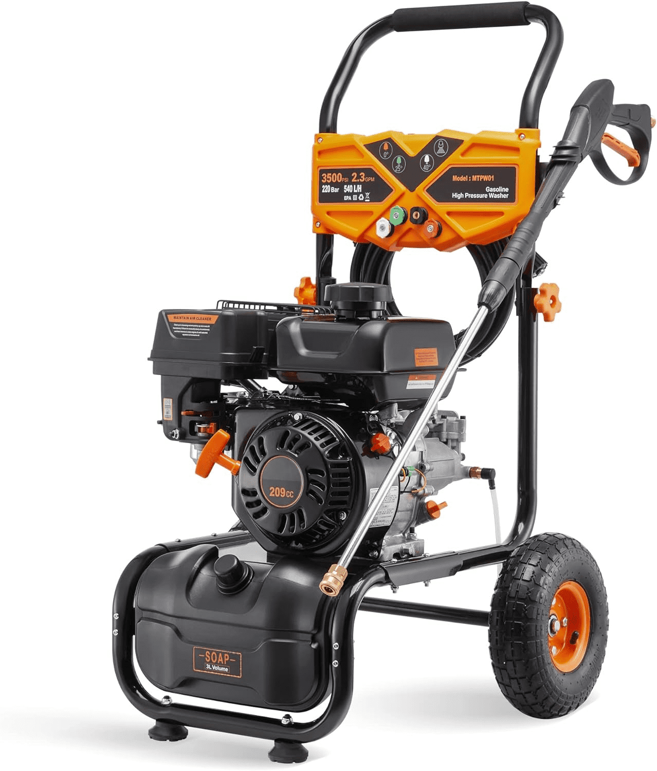 Walmart Black Friday Deals 2025 Efurden 3500PSI Pressure Washer, 2.3GPM ...