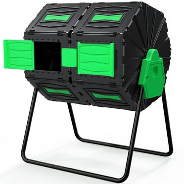 Exaco Aerobin 400 113 gal. Aerobin 400 Insulated Composter - Green ...