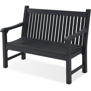 Grand Patio Rust-Resistant Garden Bench, Iron Yard Outdoor Furniture ...