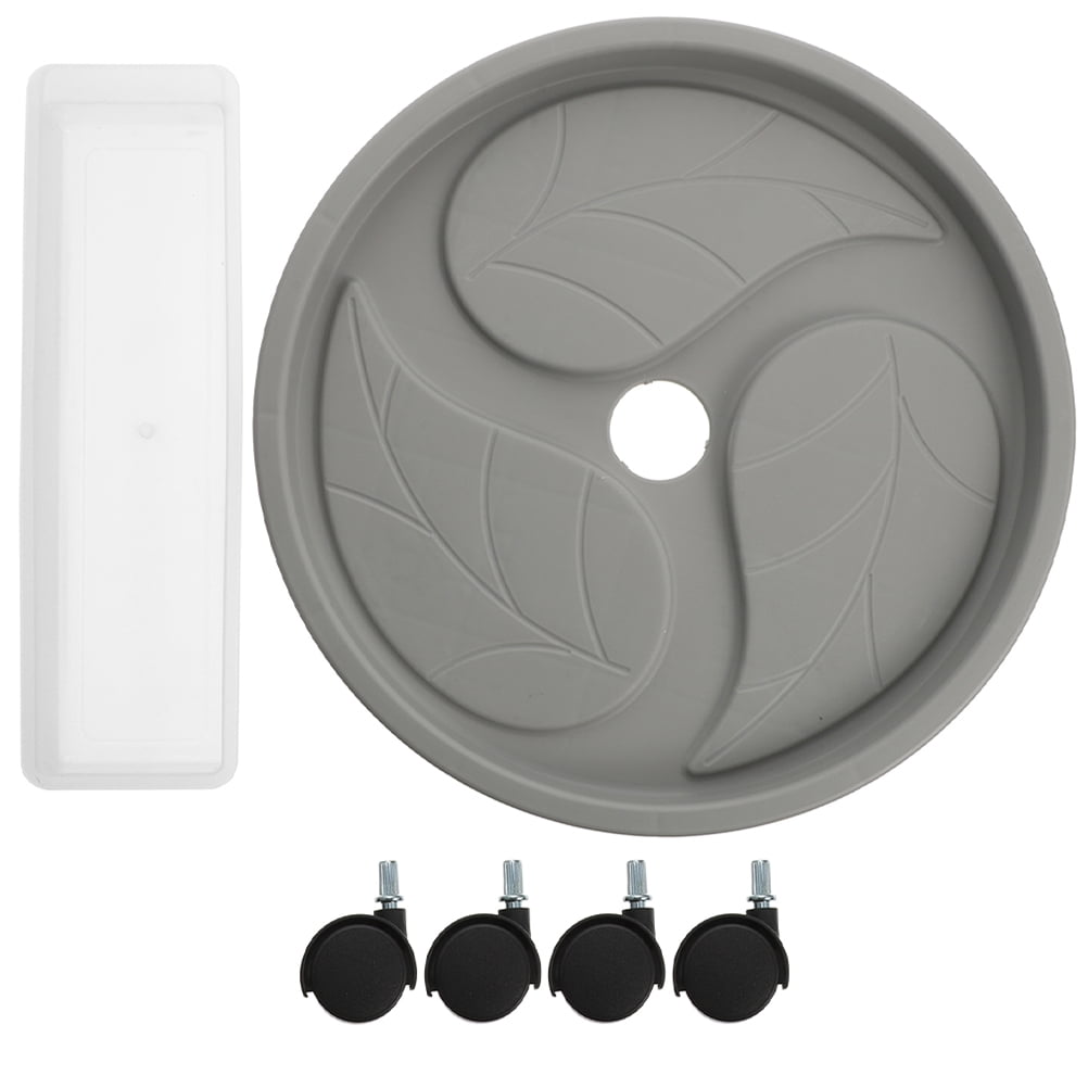 Efuy Security Large Flower Pots Tray Plants Indoor Roller Base Trays ...