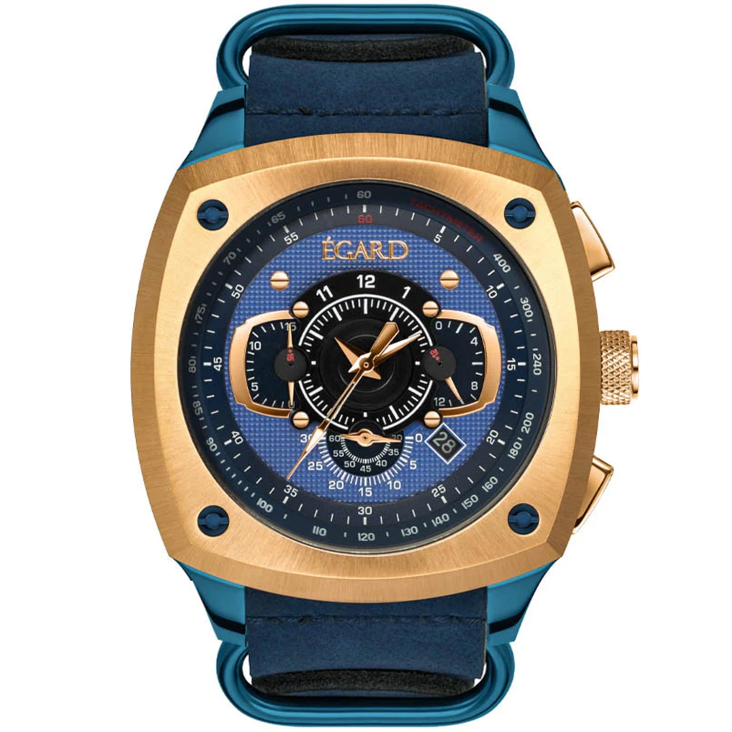 Egard Men's V1-Viking Suri Blue Dial Watch - WCH-5083-Y0N178 - Walmart.com