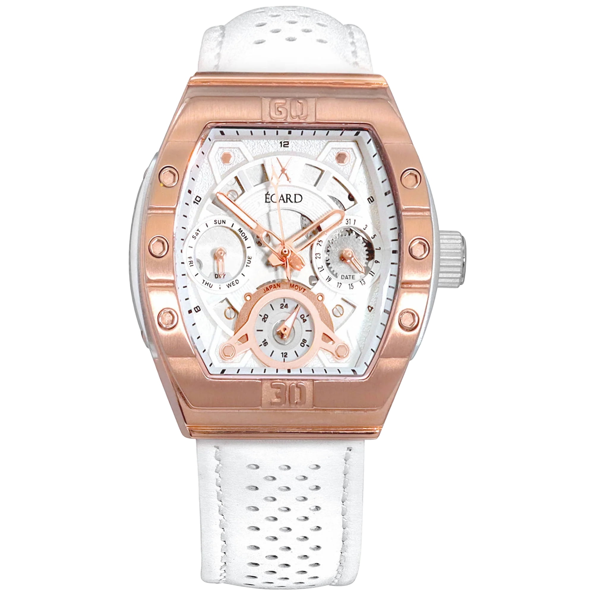 Egard Women's Patriot Vanille White Dial Watch - WCH-5076-M1K292 ...