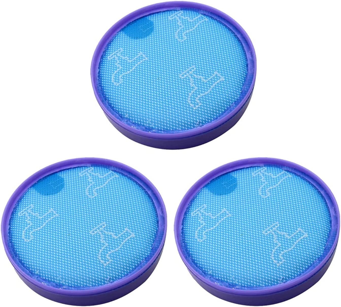 Egebert Vacuum Cleaner Accessories Front Motor HEPA Filters Compatible ...