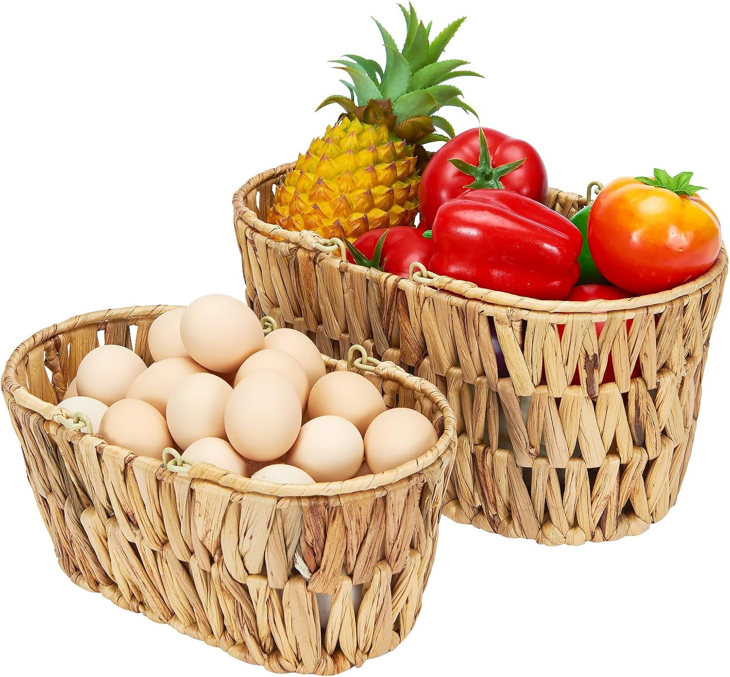 Egg Basket for Gathering Fresh Eggs, Nesting Egg Collecting Basket 2 ...
