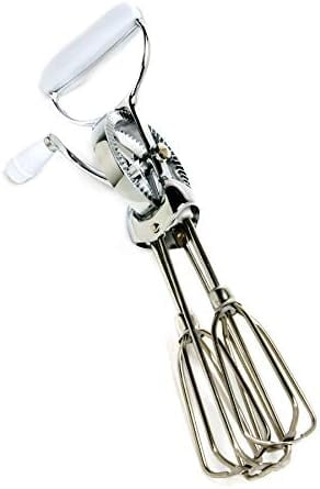 Egg Beater Classic Hand Crank Style 18/10 Stainless Steel Mixer 12 ...