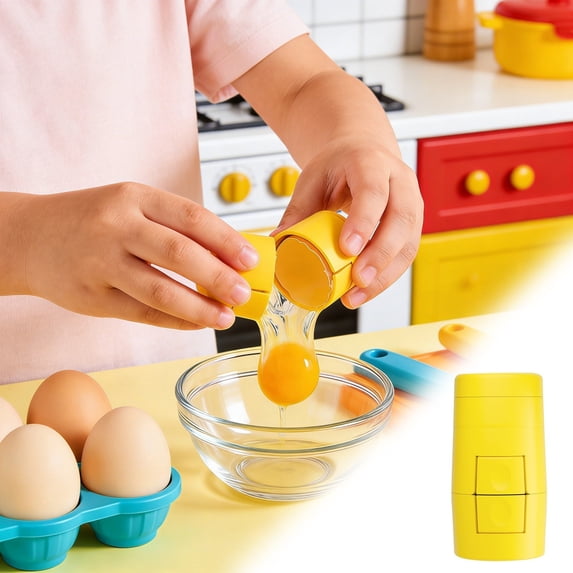 Egg Beater Egg Opener and Separator for Kitchen Baking - Lightweight ...