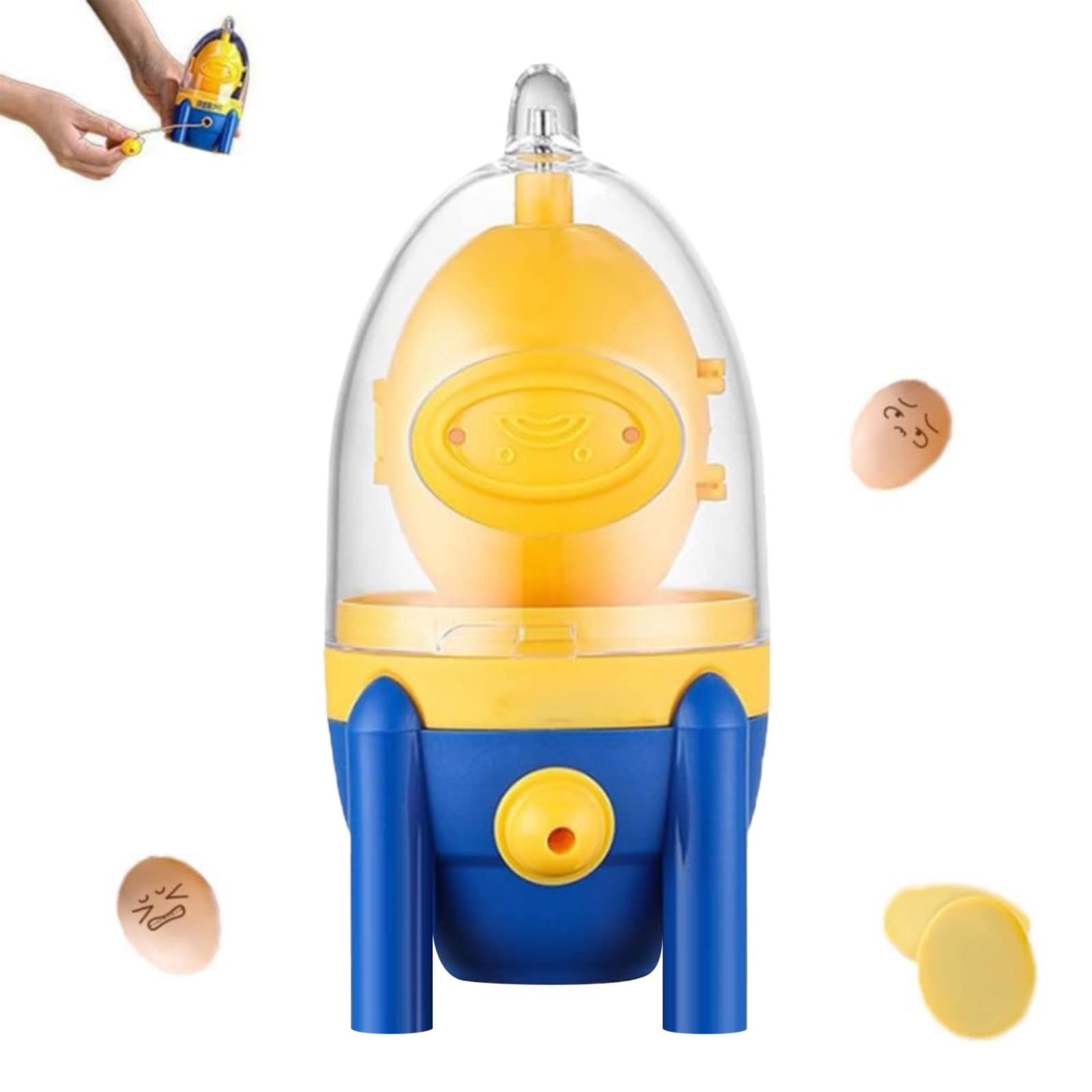 Egg Beater,Manual Egg Fusion Portable Golden Egg Maker Egg White And ...