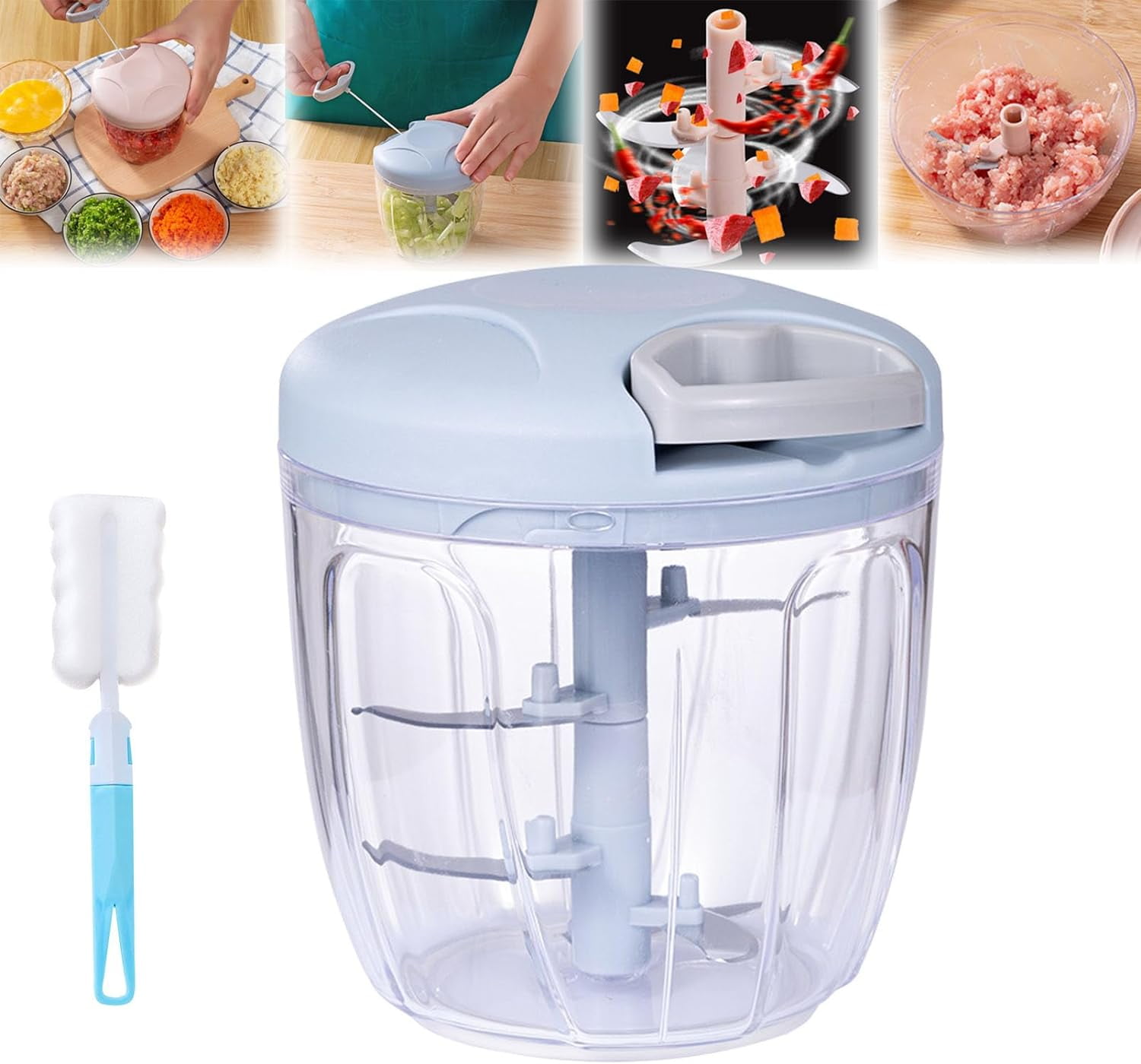 Egg Beater Pasta Spinner | Fruit Dryer Spinner | Food Processor Mixer ...