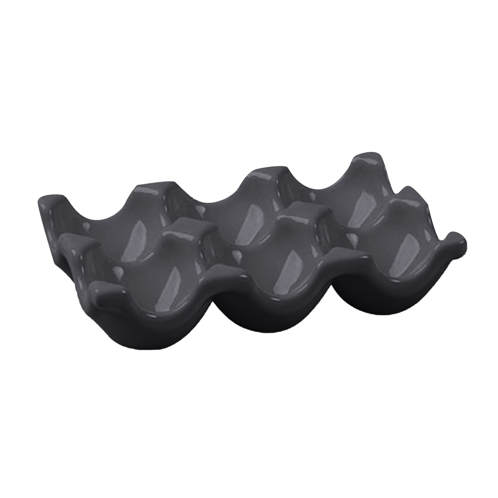 Egg Box Made of Porcelai,Egg Tray,Ceramic Egg Tray Non-Slip Multi ...