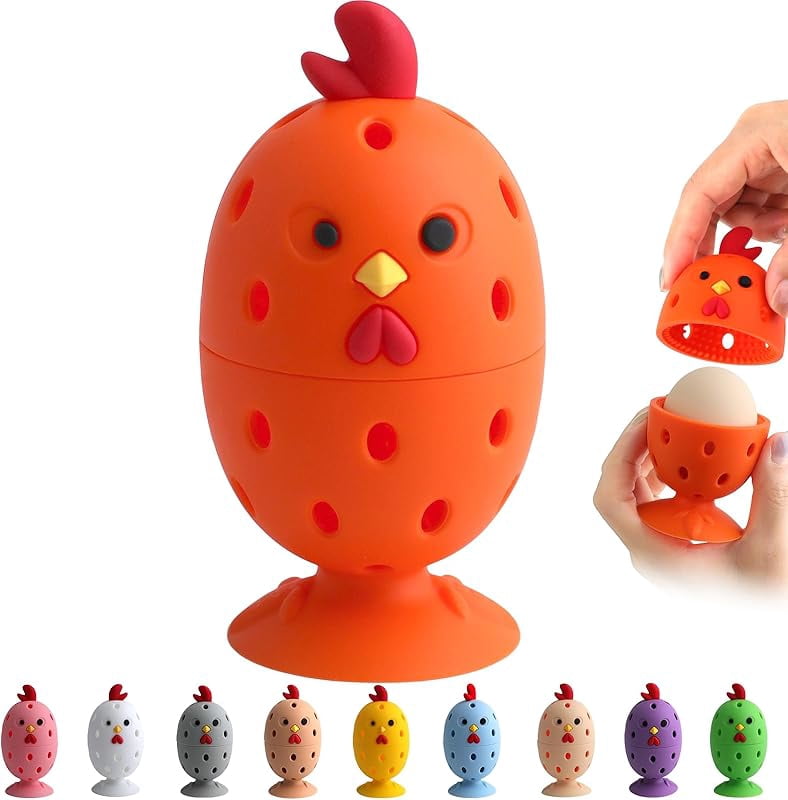 Egg Brush Cleaner, Egg Cleaner Scrubber for Fresh Eggs, Cute Chick ...