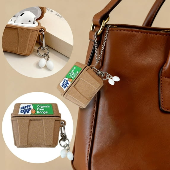 Egg Carton-Shaped Silicone Earbud Case – Protective Cover for Apple ...