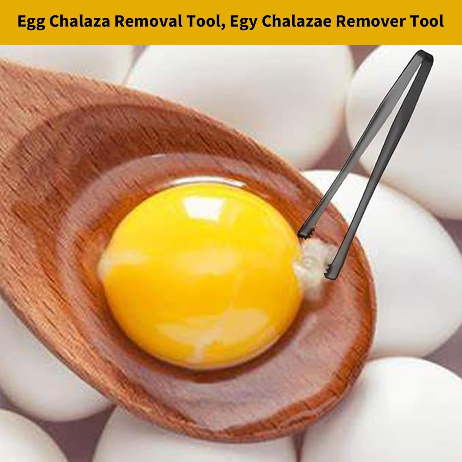Egg Chalaza Removal Tool, Ice Tongs For Ice Bucket, Egg Chalaza ...