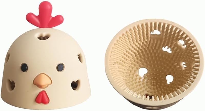 Egg Cleaner for Fresh Eggs, Silicone Egg Washer Scrubber for Removing ...