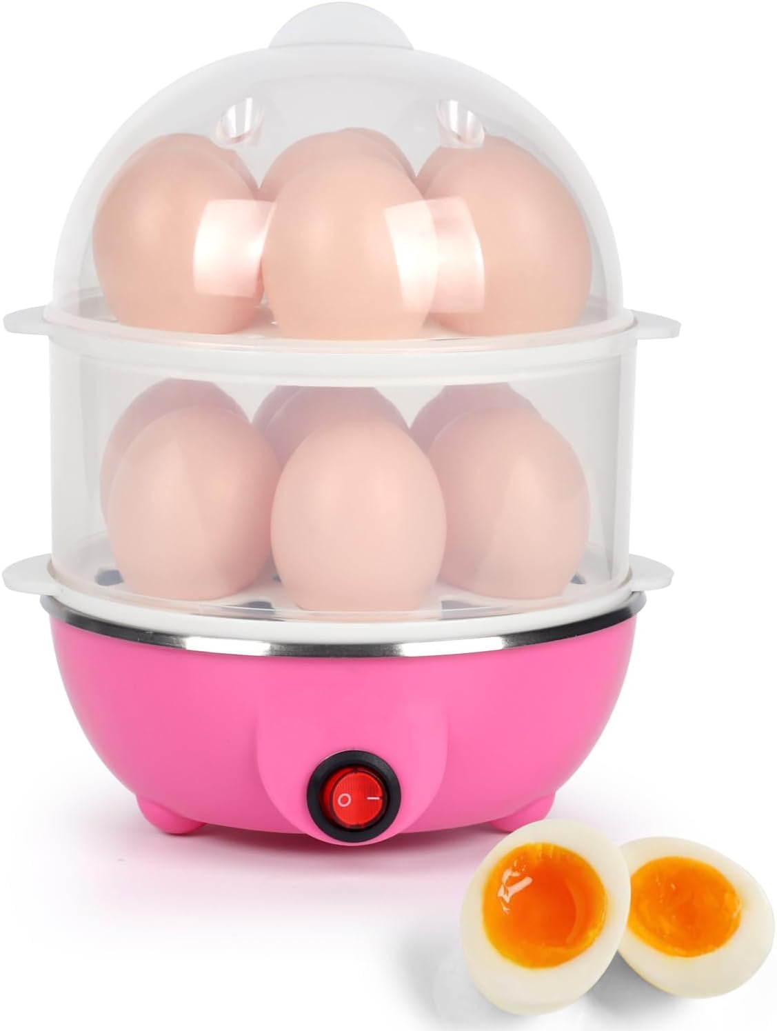 Egg Cooker,350W Rapid Electric Egg Maker,Egg Steamer,Egg Boiler,Egg ...