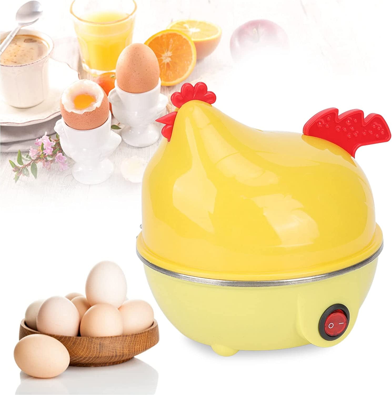 Egg Cooker, Electric Egg Cooker Multifunction Chicken Shape Rapid Egg ...